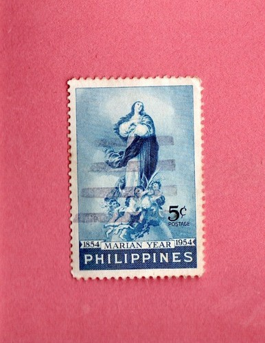 Philippines Marian Year Stamp 5 CenT | eBay