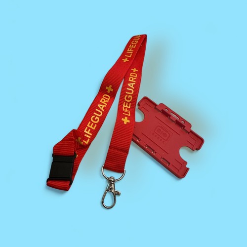 20mm Lifeguard Lanyard with Safety Breakaway & ID Card holder -UK STOCK ...