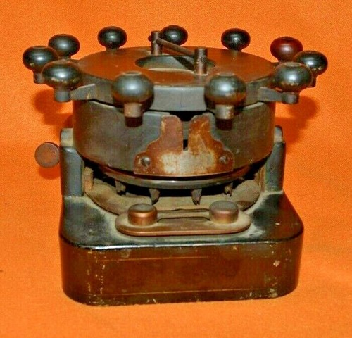 Antique Check Punch Mfg Automatic Bank Punch Co. New York City NICE ...
