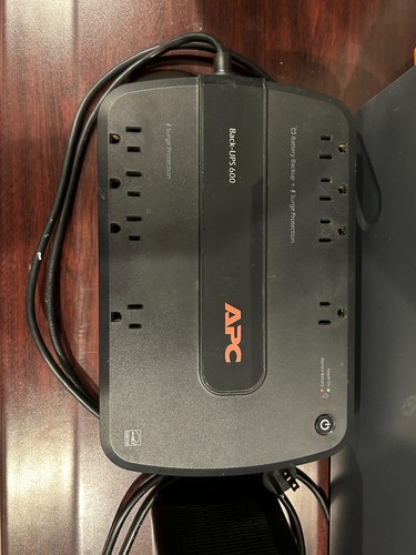 APC BN600G Back-UPS600 Surge Protection Battery Backup With Battery | eBay
