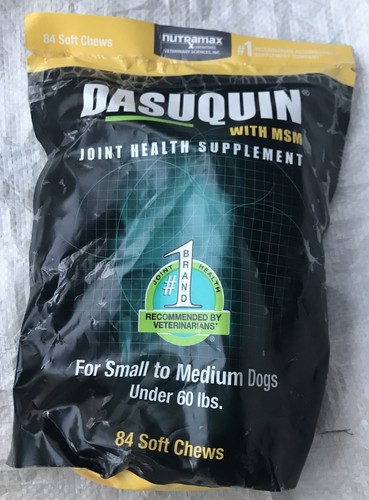 Dasuquin MSM Joint Health For Small Medium Dogs Under 60 lbs-84 Soft ...