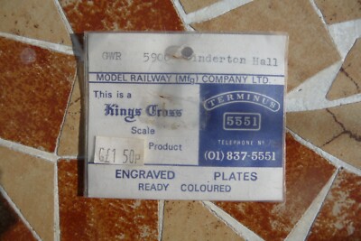 Oo Gauge Nameplates in Oo Gauge Model Railway Locomotives for sale | eBay