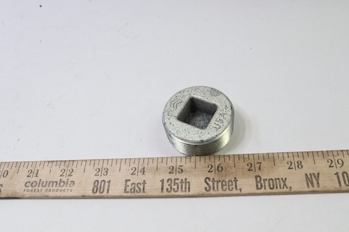 Ward Galvanized Countersunk Plug 1-1/2" 1D.NCTP | eBay