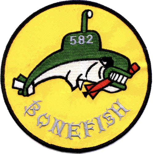 5" NAVY USS SS-582 BONEFISH EMBROIDERED PATCH | eBay