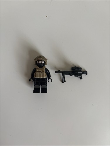 Custom Lego PMC Operator With M240B Brickmania INSPIRED | eBay