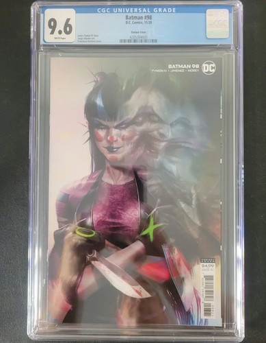BATMAN #98 CGC 9.6 GRADED DC COMICS THE JOKER! PUNCHLINE! MATTINA ...