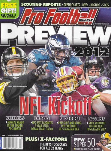 Pro Football Weekly Magazine Preview NFL Scouting Reports Player ...