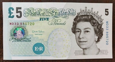 Bank Of England 5 Note for sale | eBay