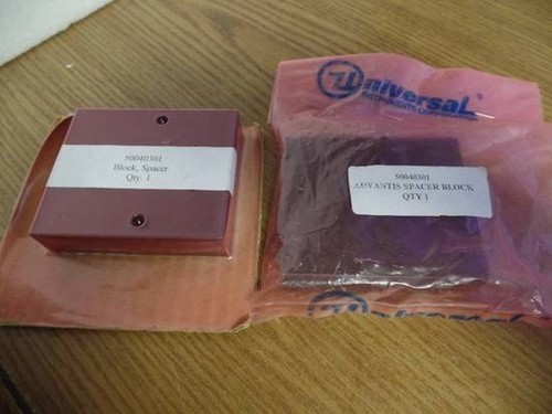 LOT OF 2 UNIVERSAL INSTRUMENTS 50040301 ADVANTIS SPACER BLOCK NEW | eBay