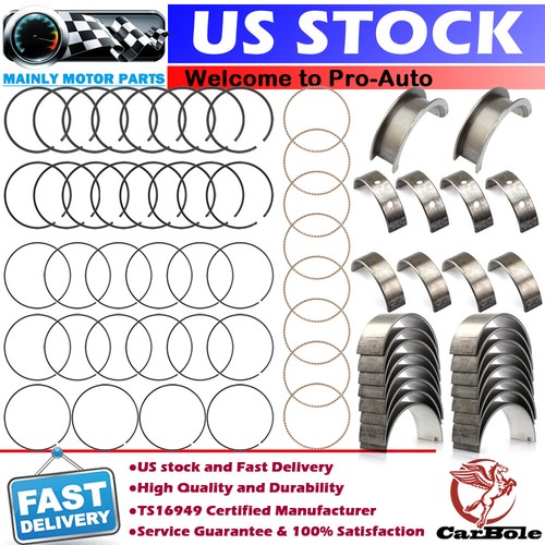 Chevrolet LS Gen III IV 4.8L 5.3L Engine Rebuild Kit Main & Rod ...