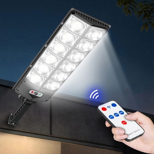 LED Outdoor Solar Street Light Motion Sensor Street Light with Remote ...