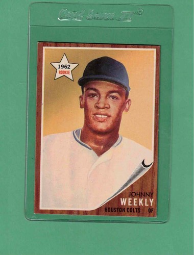 1962 Topps Houston Colts Johnny Weekly # 204 NM-MT Tough Card !!! | eBay