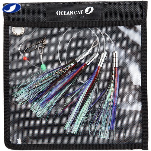 Bullet Head Teaser Bird Lures Saltwater Trolling Lure with Stainless ...