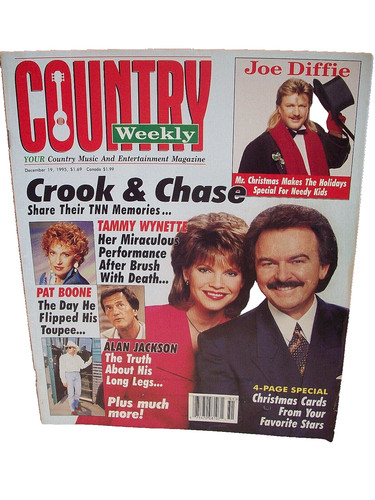 Country Weekly Magazine Dec 19 1995 Lorianne Crook Charlie Chase Billy ...