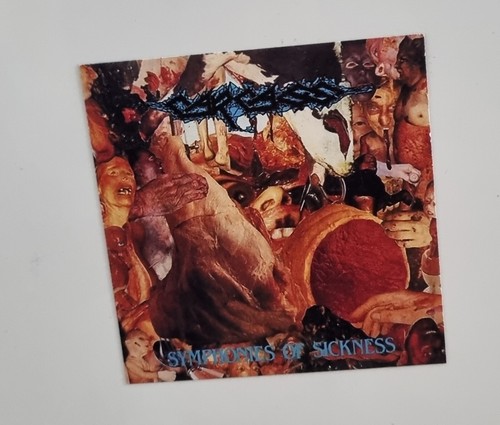 Fridge Magnet Carcass Symphonies of Sickness Death Metal Massacre ...