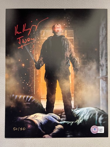Ken Kirzinger Signed 8x10 Photo #50/50 INSCRIBED Friday the 13th Jason ...