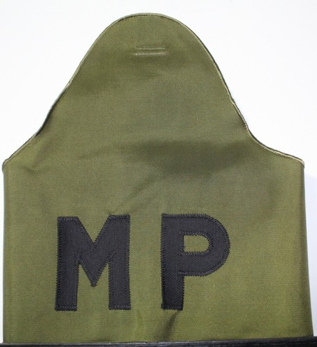 US Army Military Police MP Armband Brassard OD Green with Self-Adhesive ...