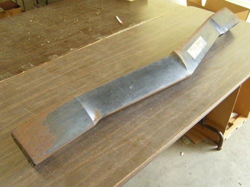 NOS OEM 1968 1969 Chevelle El Camino Header Panel Chevy Sheet Metal ...