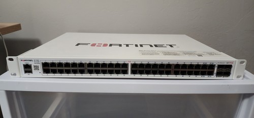 Fortinet FortiSwitch FS-148F-POE 48 Ports Rack Mountable Ethernet ...