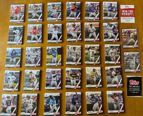 2024 Topps International Trading Card Day Complete 30 Card MLB Set & 2 ...