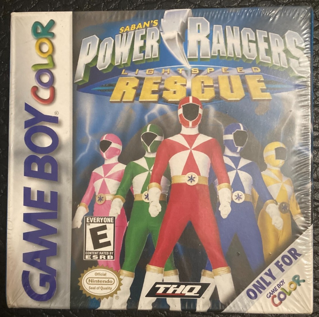 Power Rangers Lightspeed Rescue Value - GoCollect (gameboy-color-power ...
