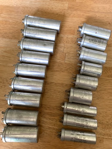 18) Multi Section Can Capacitors N.O.S. | eBay