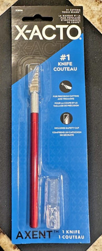 X-ACTO, #1 Knife, For Precision Cutting & Trimming, Includes Safety Cap ...