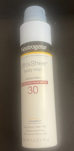 Neutrogena Sheer Body Mist Sunscreen SPF 30 5oz EXP 4/2024 *NEW* | eBay