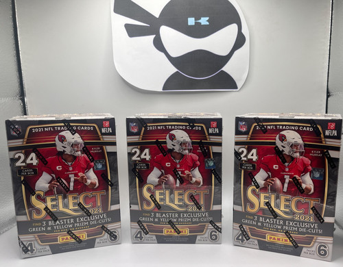 ***LOT OF 3 ** 2021 Panini Select NFL Football Blaster Box New ...