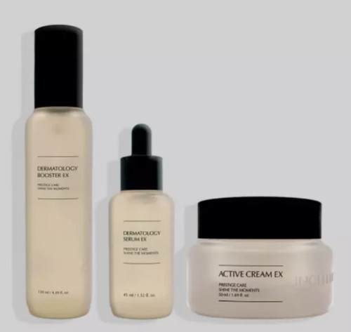 INCELLDERM 3 SET Dermatology First Package EX Booster + Serum + Active ...