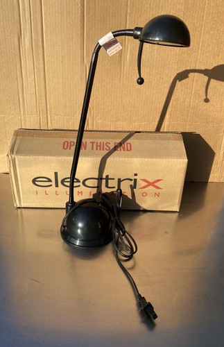 Electrix Halogen Desk Lamp Mounting 22" Reach Black #7250 for sale ...