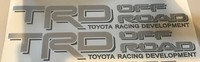 Toyota Tundra TRD Off-Road bedside decal BLACK/RED 75996-0C070-A2 ...
