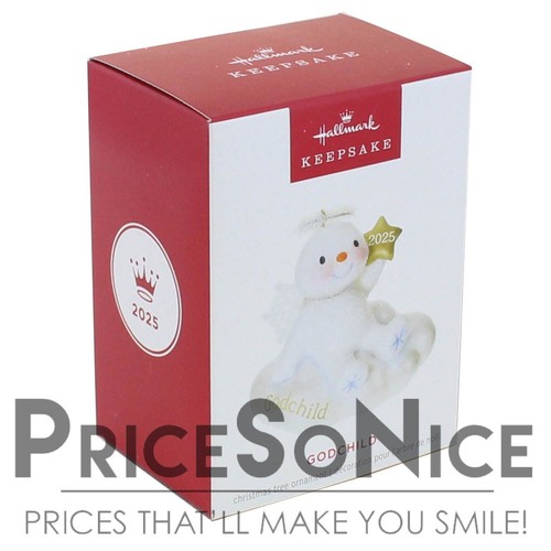 Hallmark Keepsake Ornament 2025 - Godchild Snow Angel-RARE for sale ...