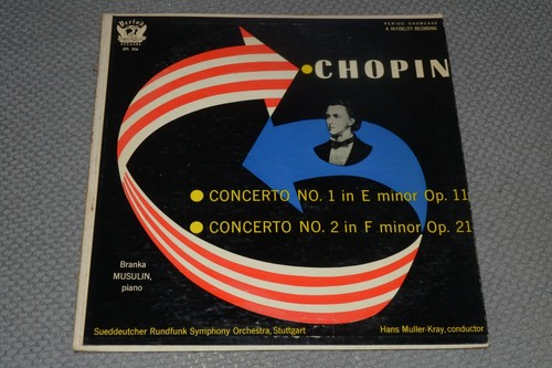 Chopin~Concerto No. 1 in E Minor~Concerto No. 2 in F Minor~Branka ...