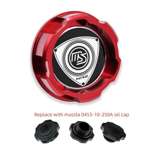 Red Aluminum ENGINE Oil Cap For Mazda RX8 RX7 MIATA PROTEGE 626 323 ...