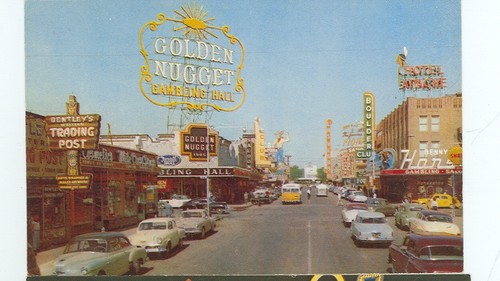 LAS VEGAS,NEVADA-STREET VIEW-BENTLEY'S TRADING POST-CARS-#1164-BUS-(NV ...