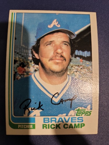 1982 Topps Baseball #637 Rick Camp | eBay