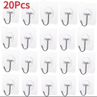 Strong Self Adhesive Hooks for sale | eBay UK