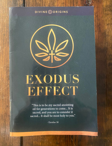 Exodus Effect Divine Origins Anointing Oil for Healing Instruction Book ...