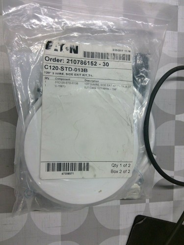 Eaton C120-STD-013B 3 Wire Side Exit Kit **Free Shipping** | eBay