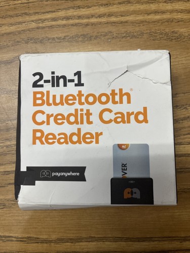 2-in-1 Bluetooth Credit Card Reader Payanywhere Card Reader Open Box | eBay