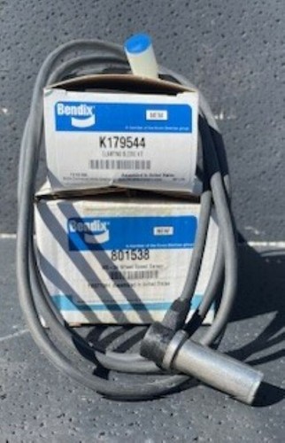 BENDIX WS-24 WHEEL SPEED SENSOR 801538 with K181265 | eBay