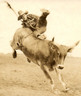 1920s Postcard of Bareback Riding at Tucson, Arizona Rodeo by R.R ...