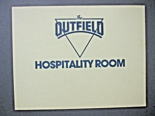 The Outfield Official Door Sign approximately 8 1/2" X 11" Hospitality ...