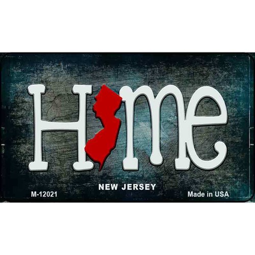 New Jersey Home State Outline Novelty Magnet M-12021 | eBay