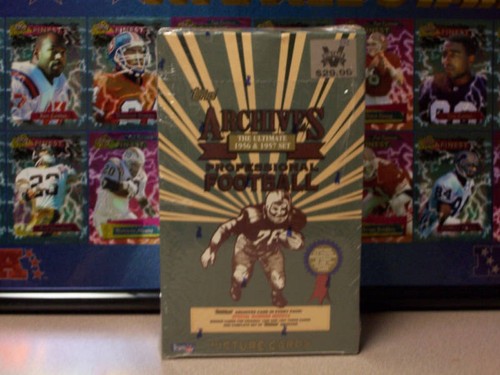 TOPPS ARCHIVES 1956 & 1957 NFL FOOTBALL CARDS SEALED | eBay
