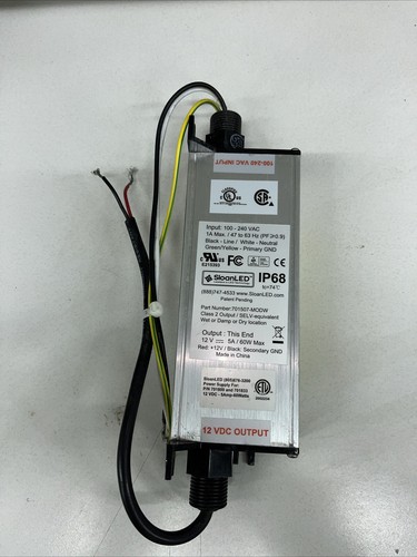 Sloan LED 701507-MOD 60 12V DC power supply 5A, 60 watts power spa hot ...