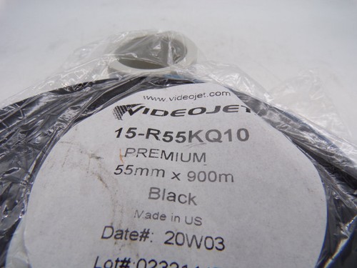 VIDEOJET 15-R55KQ10 THERMAL TRANSFER RIBBON (141092 - NEW) for sale ...