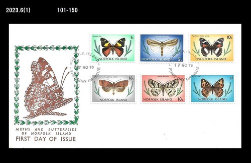 Insect,Butterfly,Nature,Wildlife,Norfolk Island 1978 FDC,Cover | eBay