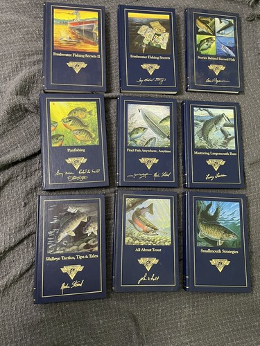 Lot of 9 NAFC North American Fishing Club Books Bass Freshwater | eBay
